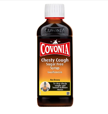 Covonia Chesty Cough Sugar Free Syrup Online | Simple Online Pharmacy