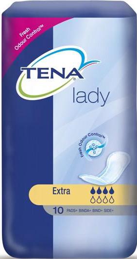 Buy TENA Lady Extra Pack of 10 Online | Simple Online Pharmacy